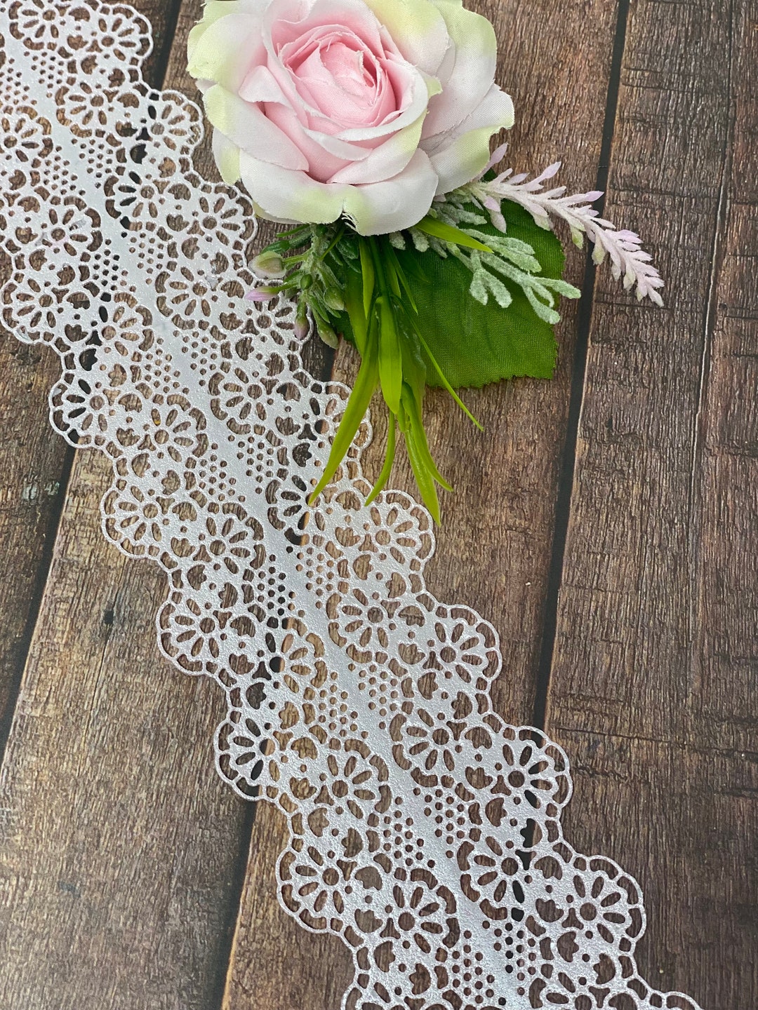 2x Edible Sugar Lace, Edible Lace, Cake Lace - Etsy