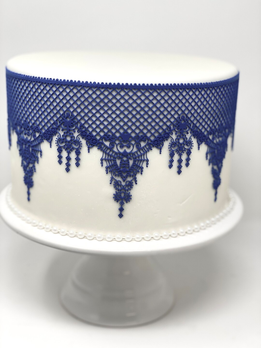 2x Edible Sugar Lace, Edible Lace, Sugar Lace,cake Lace - Etsy