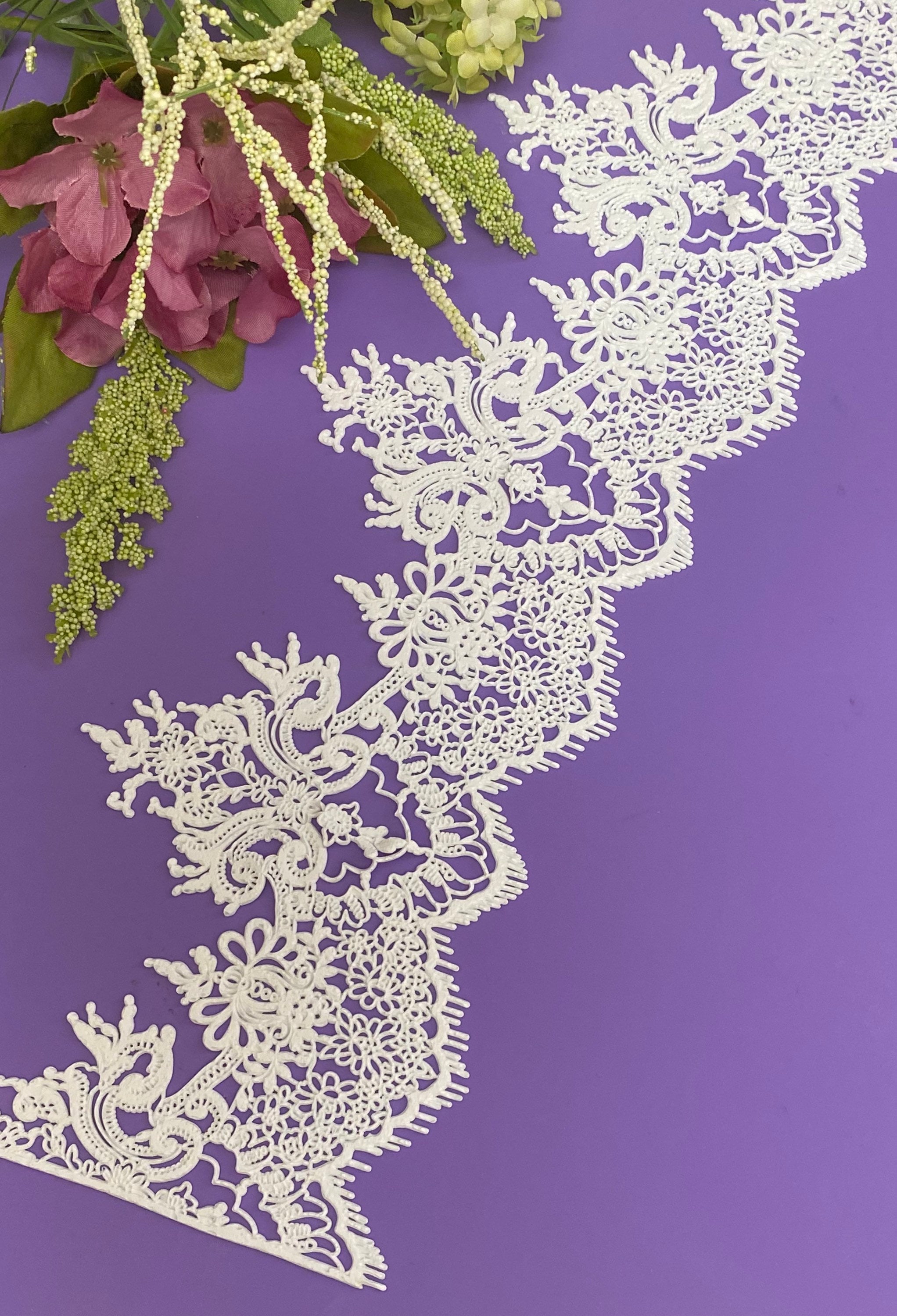 2x Cake Lace Edible Lace Sugar Lace - Etsy