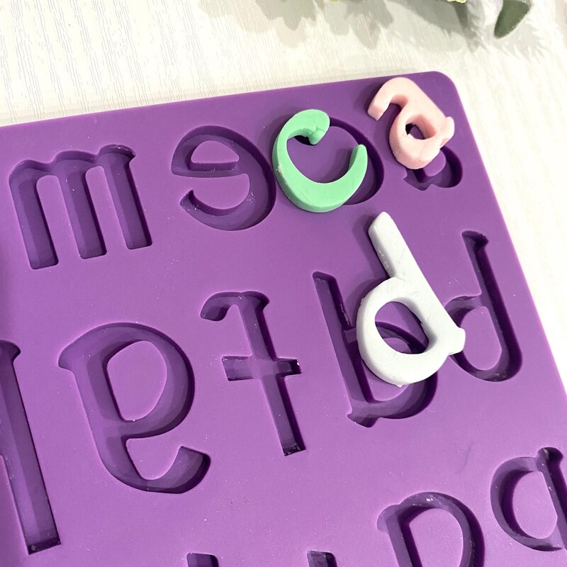 Silicone Letter Cake Mold - Etsy