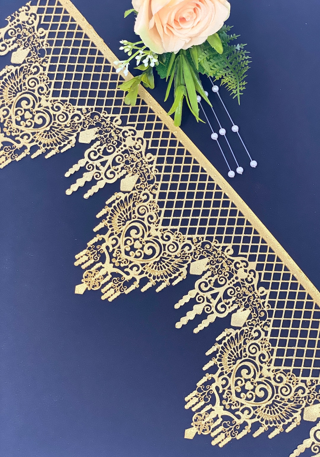 2x Edible Lace, Ophelia Cake Lace, Sugar Lace, Cake Lace - Etsy