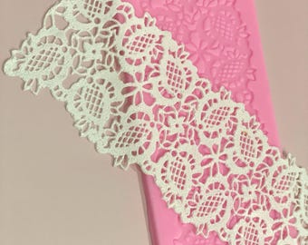 Silicone Lace Mold, Cake Lace Mold - Etsy
