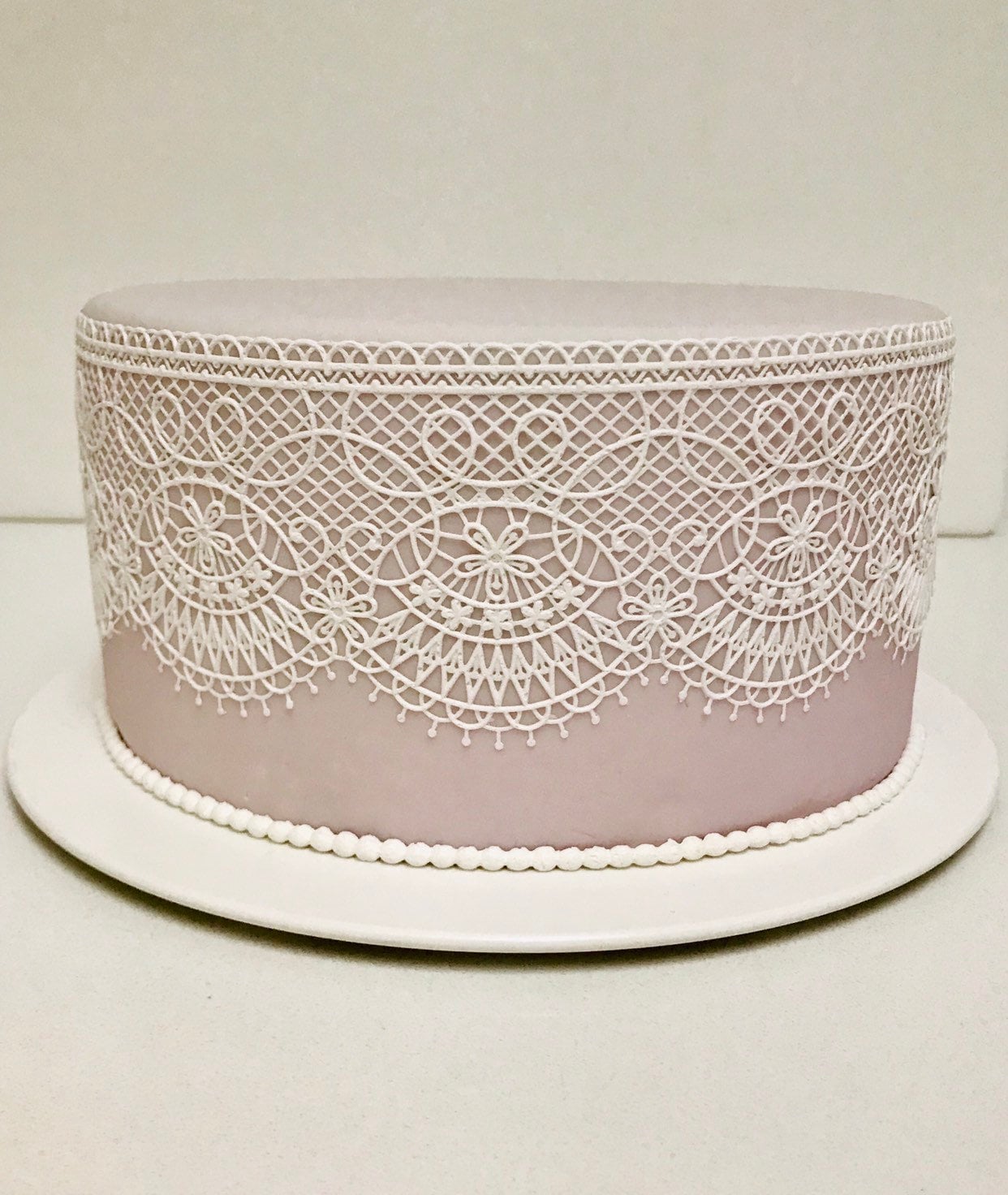 Craft Supplies & Tools Home & Hobby 2x Groovy Floral Sugar Lace Sugar ...