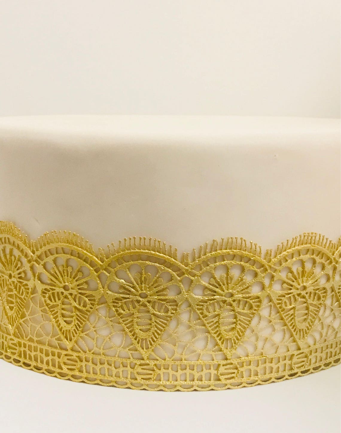 2x Edible Sugar Lace Edible Lace Sugar Lace Cake Lace - Etsy