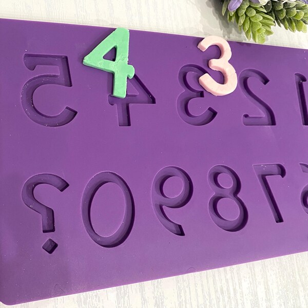 Numbers Cake Molds - Etsy
