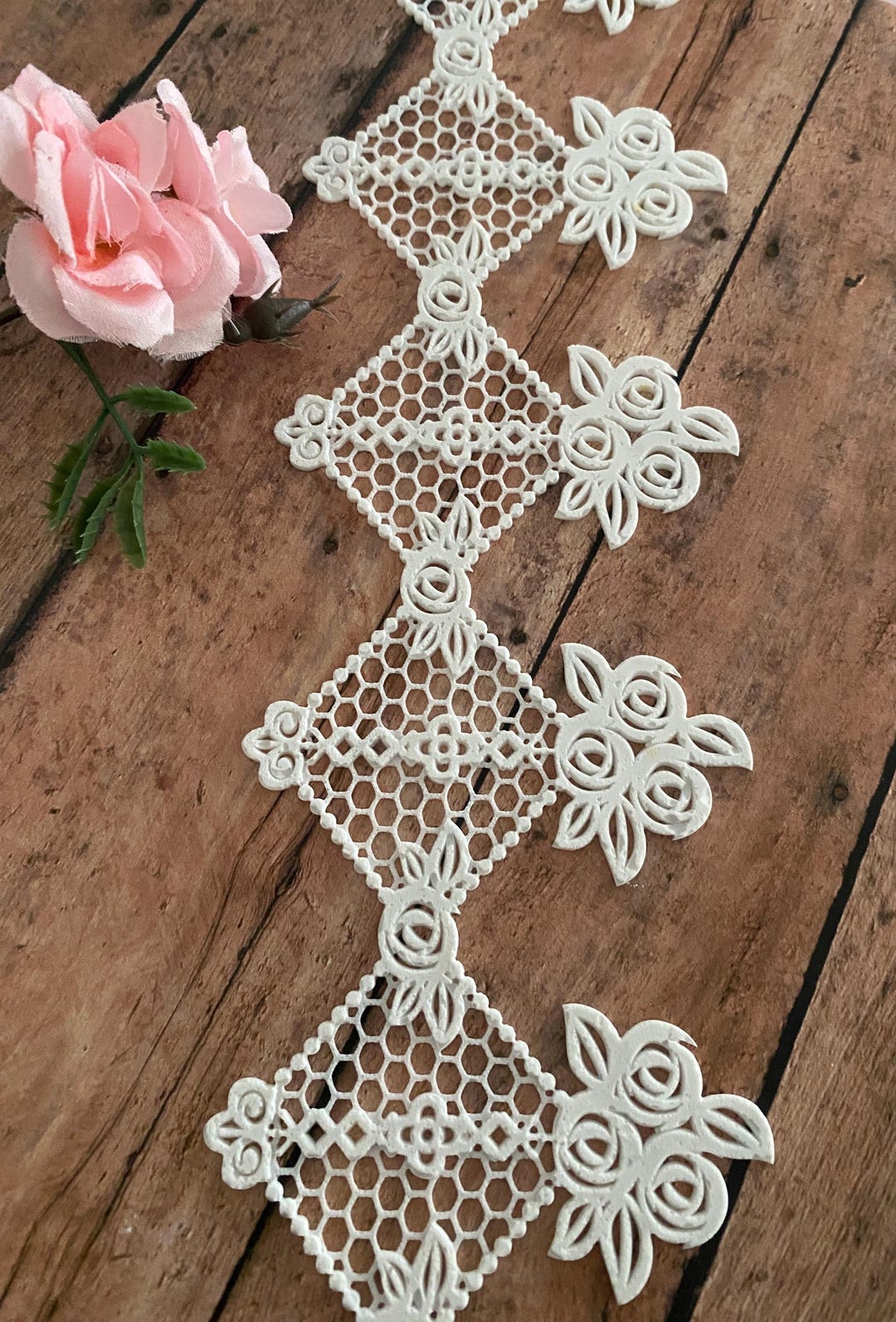 2x Sugar Lace, Rosette Sugar Lace, Cake Lace, Sugar Lace - Etsy