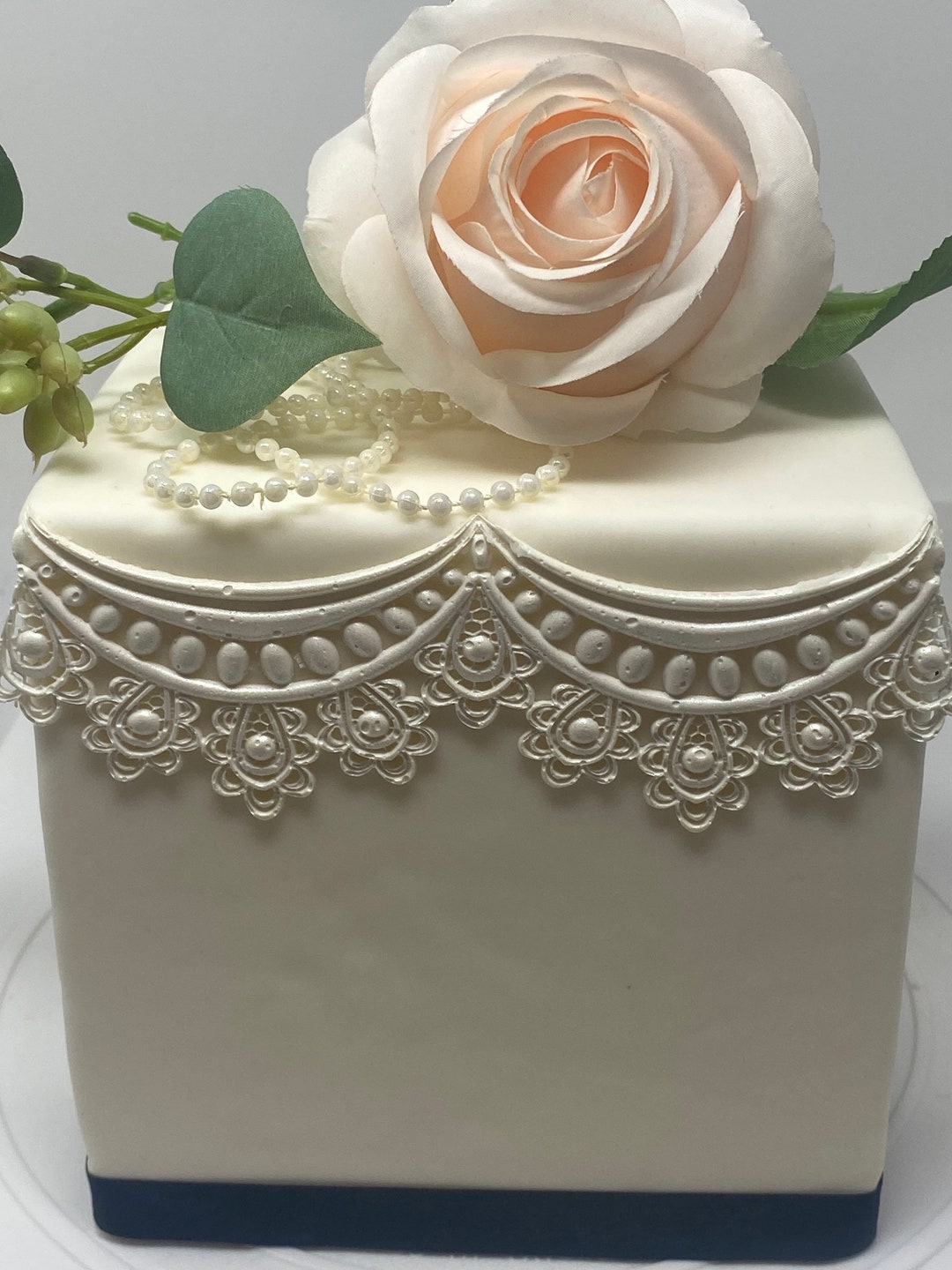 3x Swag Edible Sugar Lace Lace Applique Edible Lace Sugar - Etsy