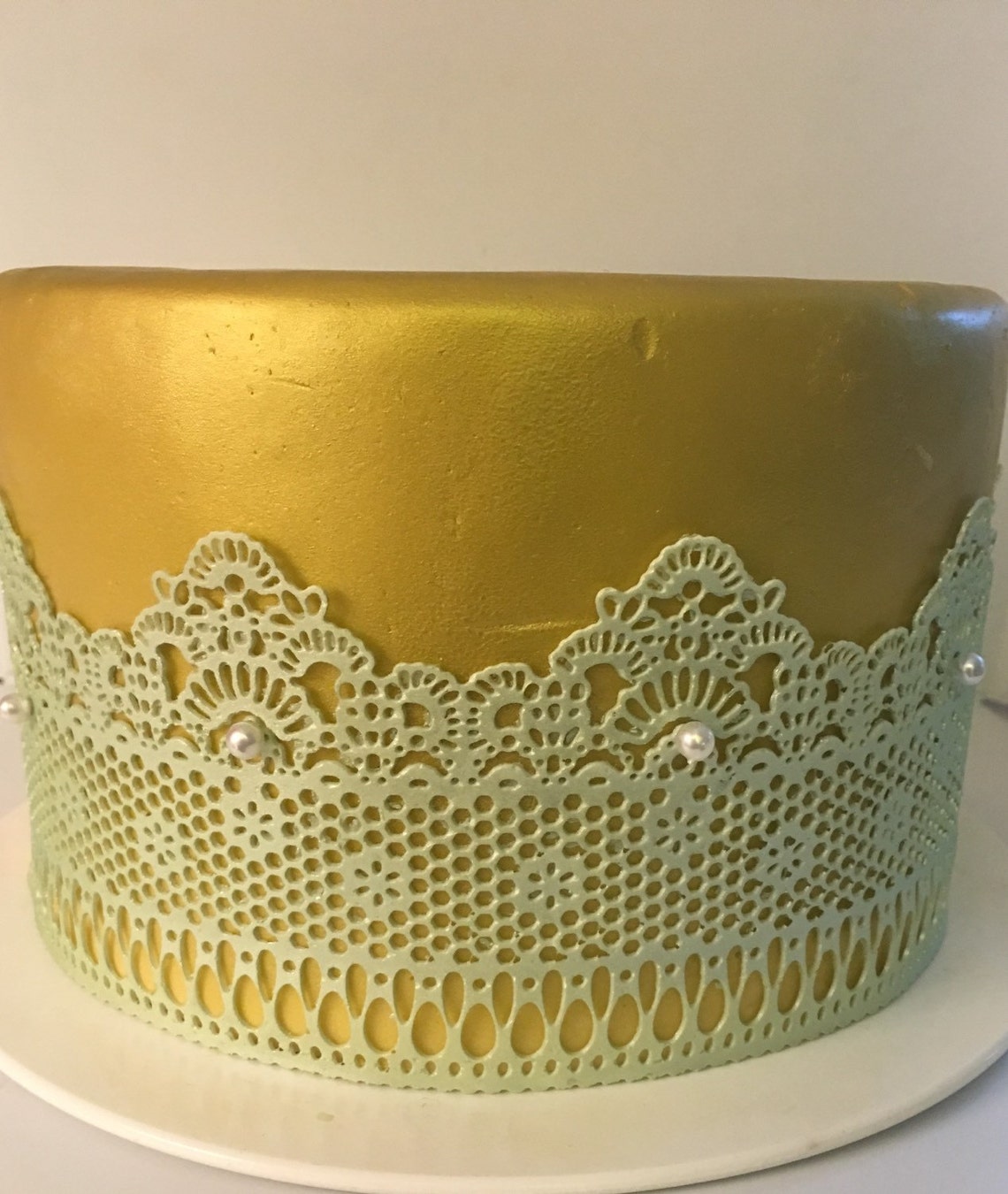 2x Edible Sugar Lace Edible Lace Cake Lace - Etsy