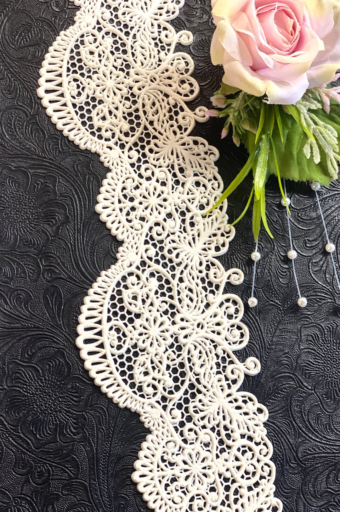 2x Edible Sugar Lace Edible Lace Cake Lace Sugar Lace - Etsy