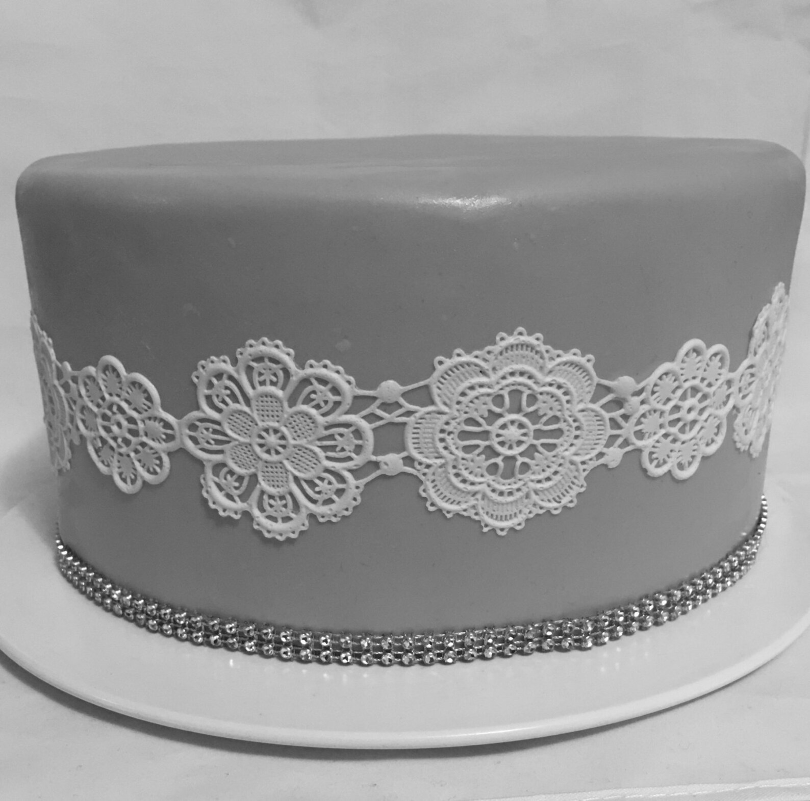 2x Cake Border Sugar Lace Cake Lace Edible Sugar Lace Sugar - Etsy