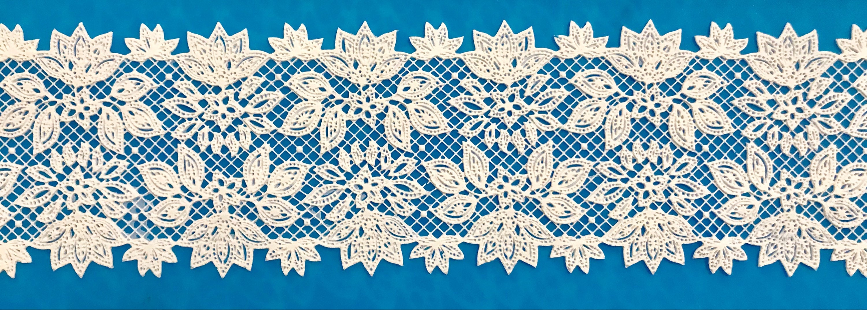 2x Sugar Lace Cake Lace Edible Sugar Lace Sugar Lace | Etsy