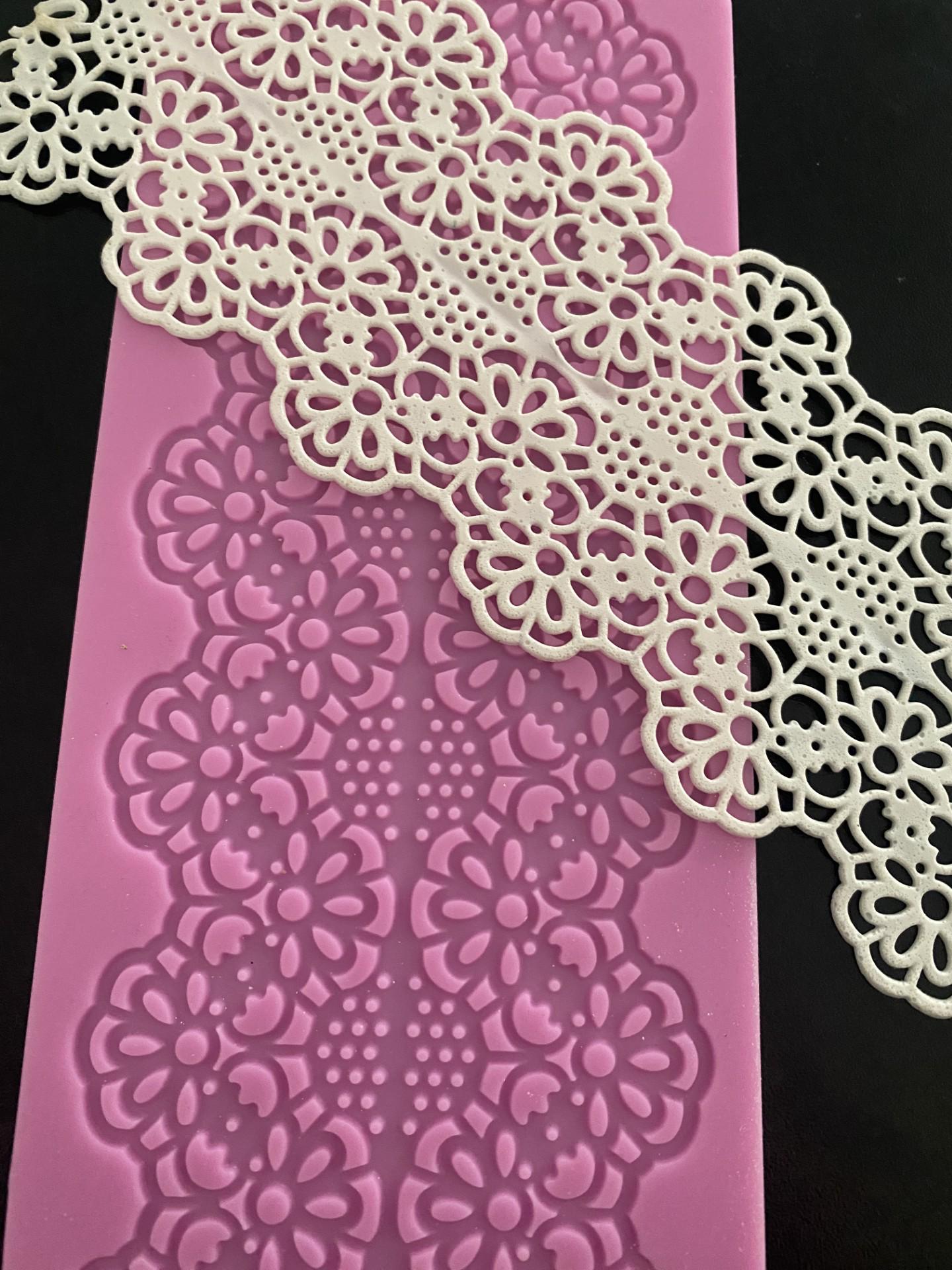 Silicone Lace Mold, Cake Lace Mold - Etsy