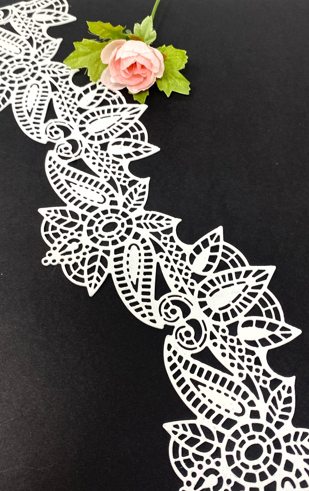 2x Edible Sugar Lace, Edible Lace, Cake Lace - Etsy