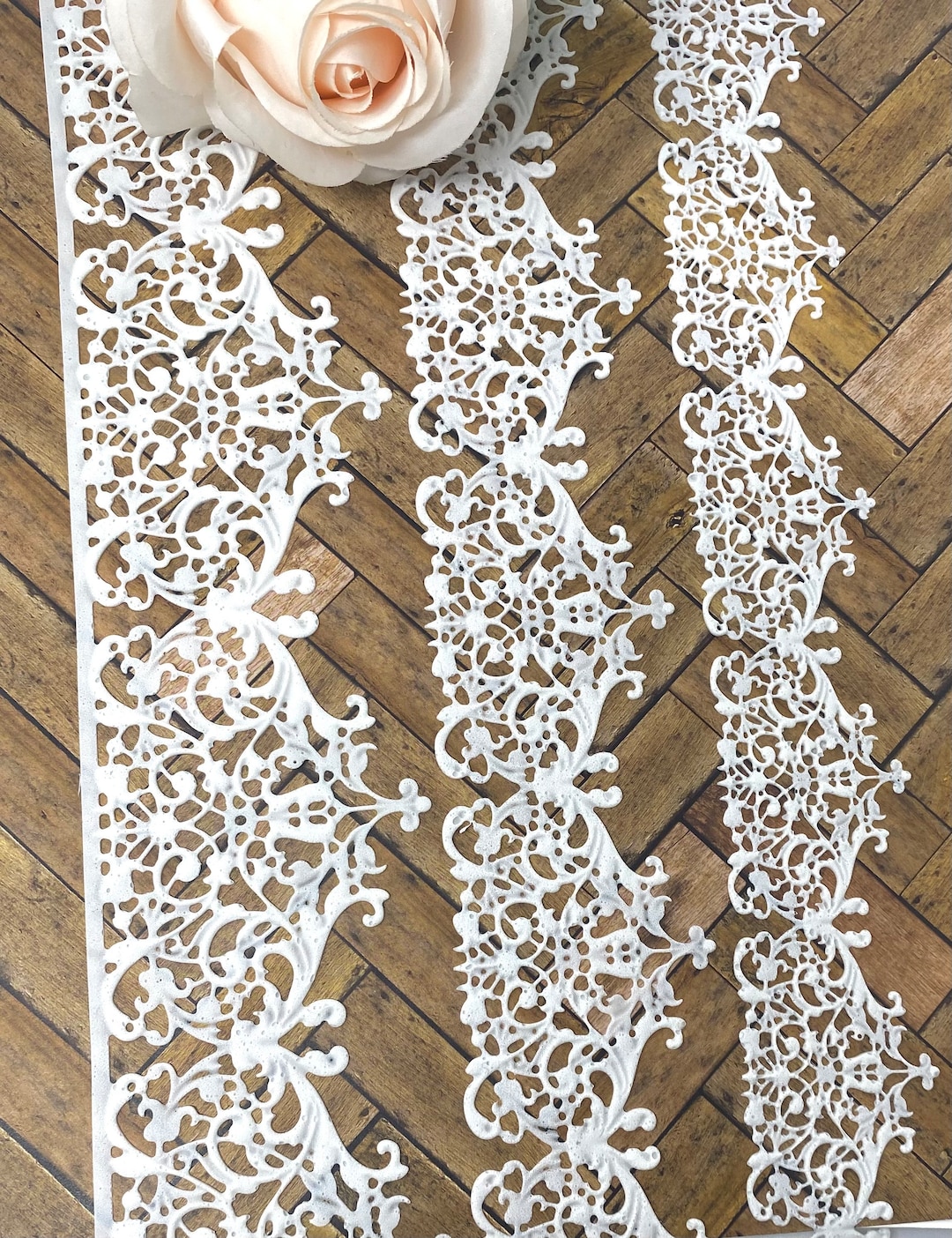 3 Edible Lace, Cake Lace, Sugar Lace - Etsy