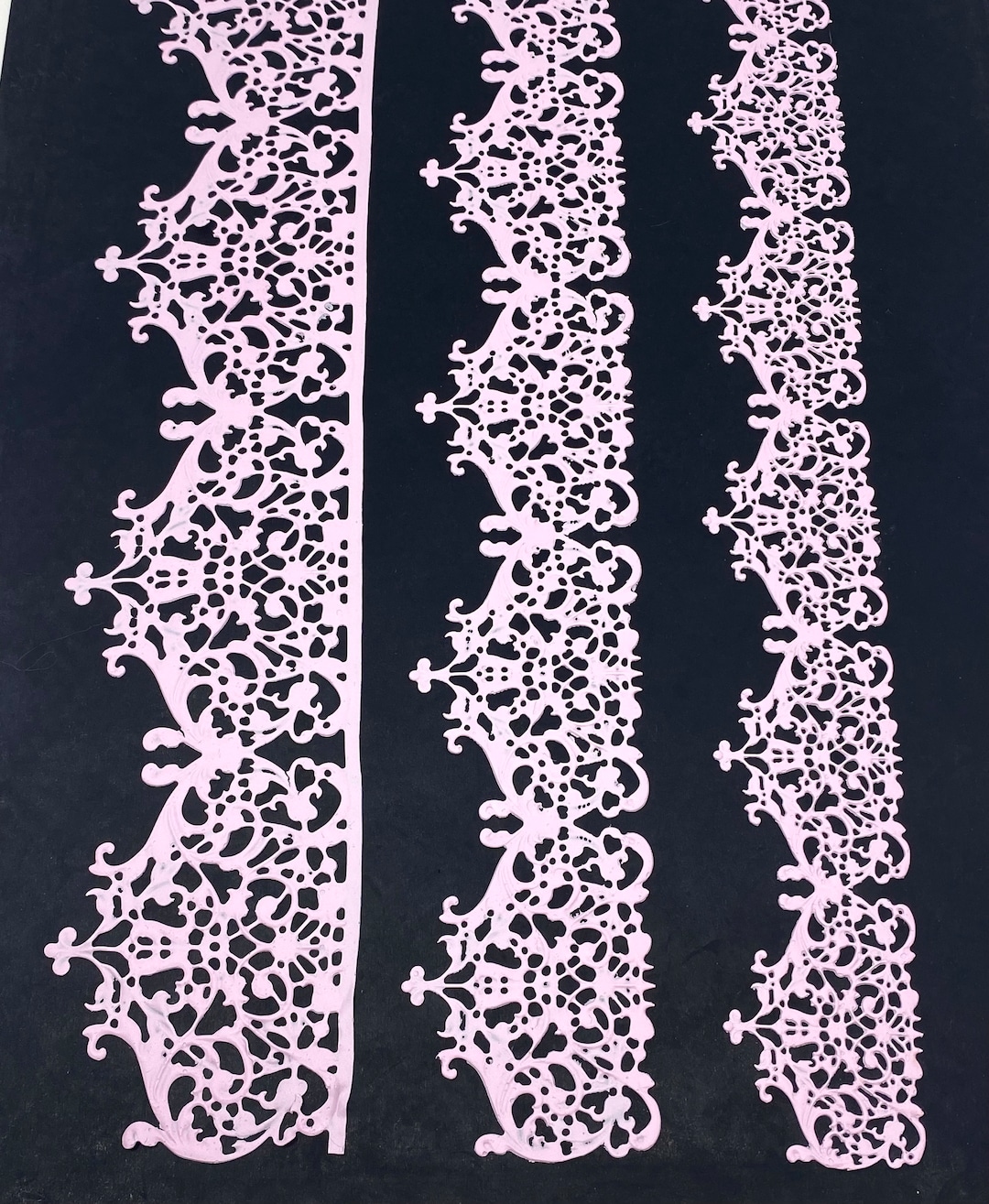 3 Edible Lace Cake Lace Sugar Lace - Etsy
