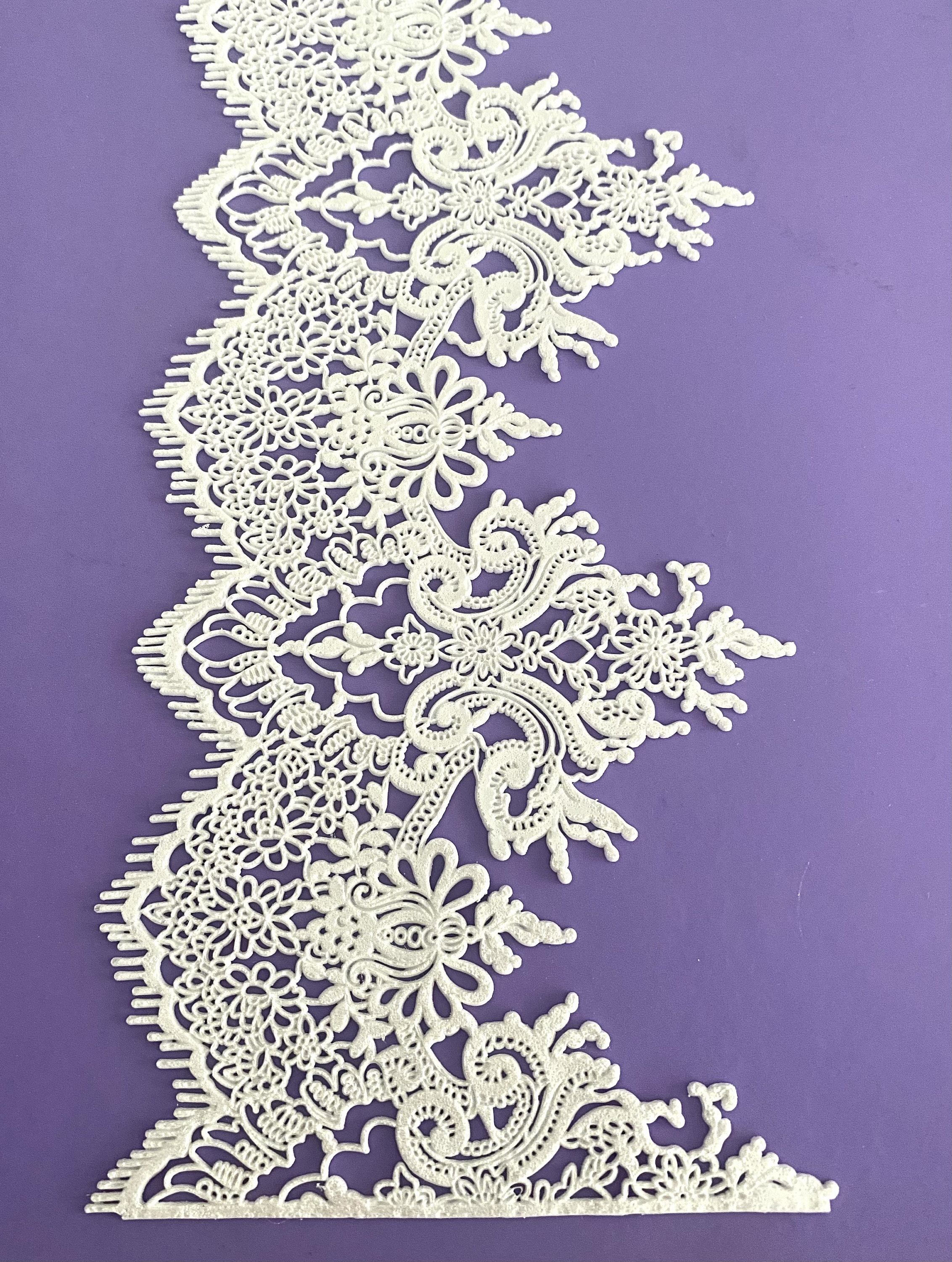 2x Cake Lace Edible Lace Sugar Lace - Etsy