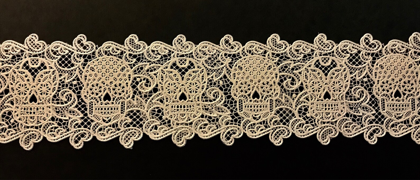 2x Skull Cake Lace Sugar Lace Edible Sugar Lace Halloween | Etsy