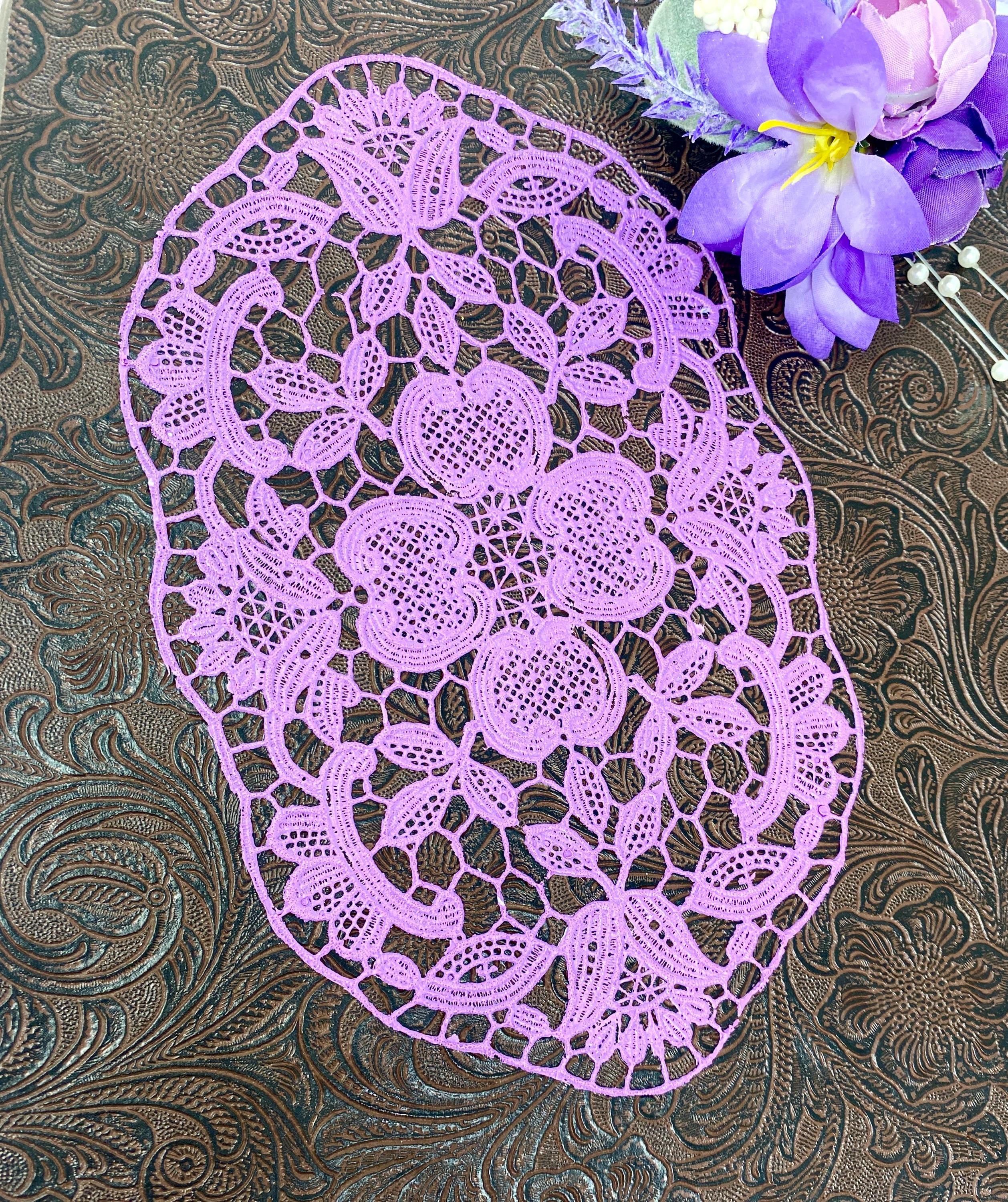 2 Cake Lace, Large Doily Lace, Edible Sugar Lace, Edible Lace - Etsy