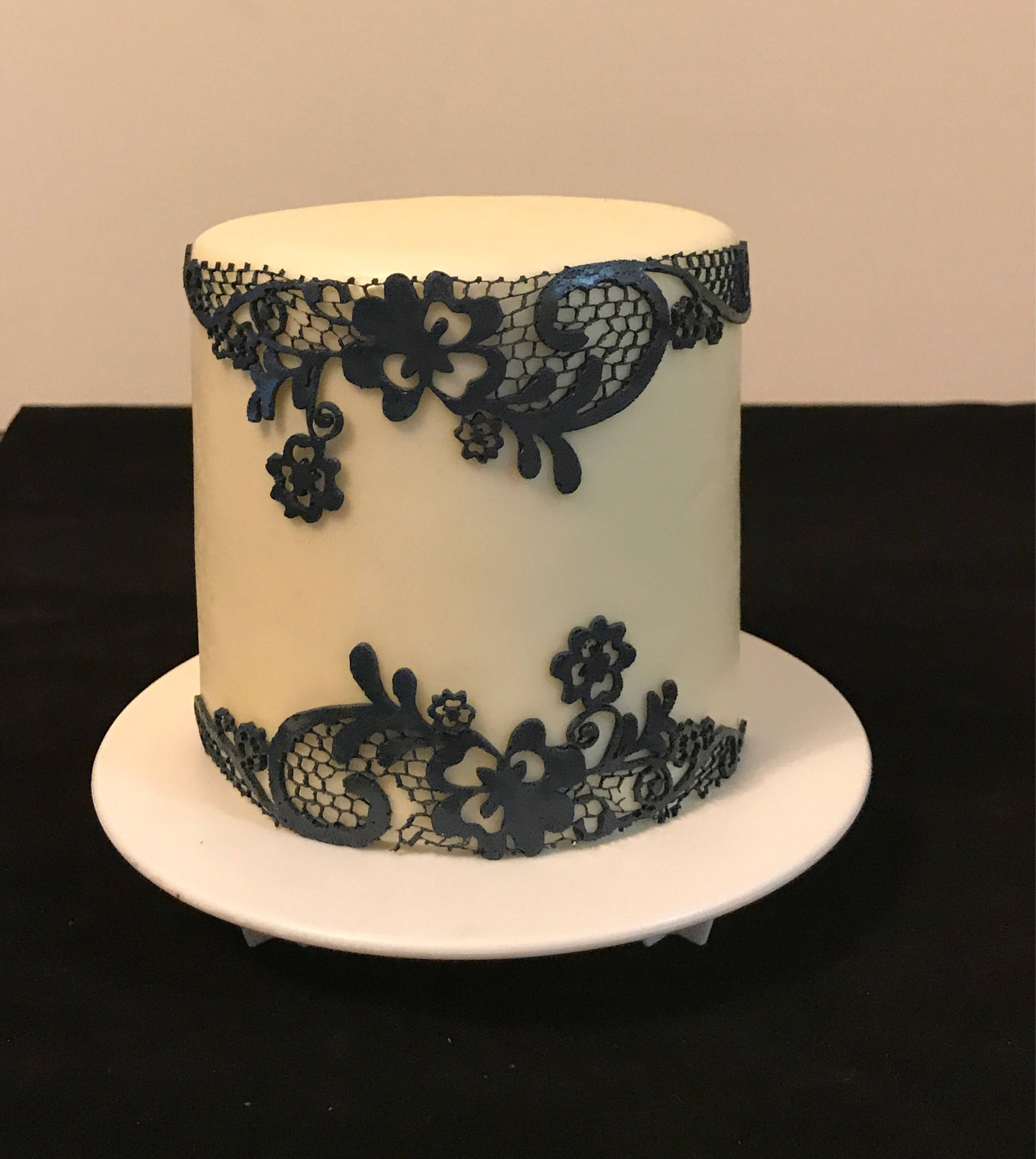 4x Edible sugar Lace Edible Lace Sugar lace Cake Lace | Etsy