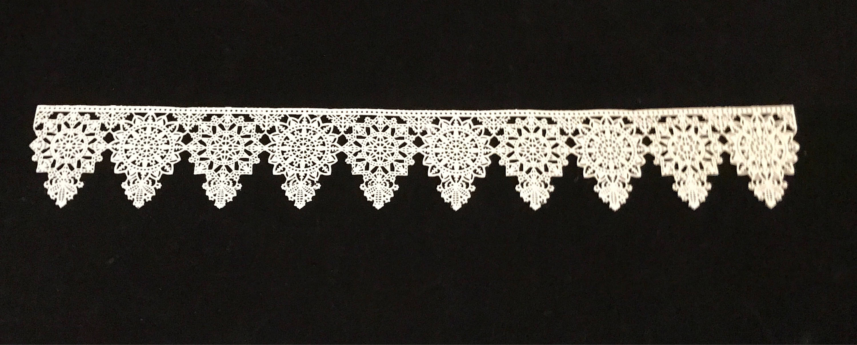 2x Cake Border Sugar Lace Cake Lace Edible Sugar Lace Sugar | Etsy