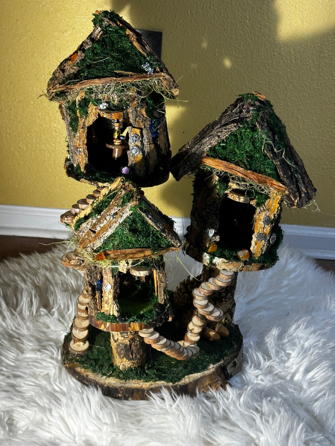 Knome House, Fairy House, Troll House, Fairy Garden, Dollhouse - Etsy