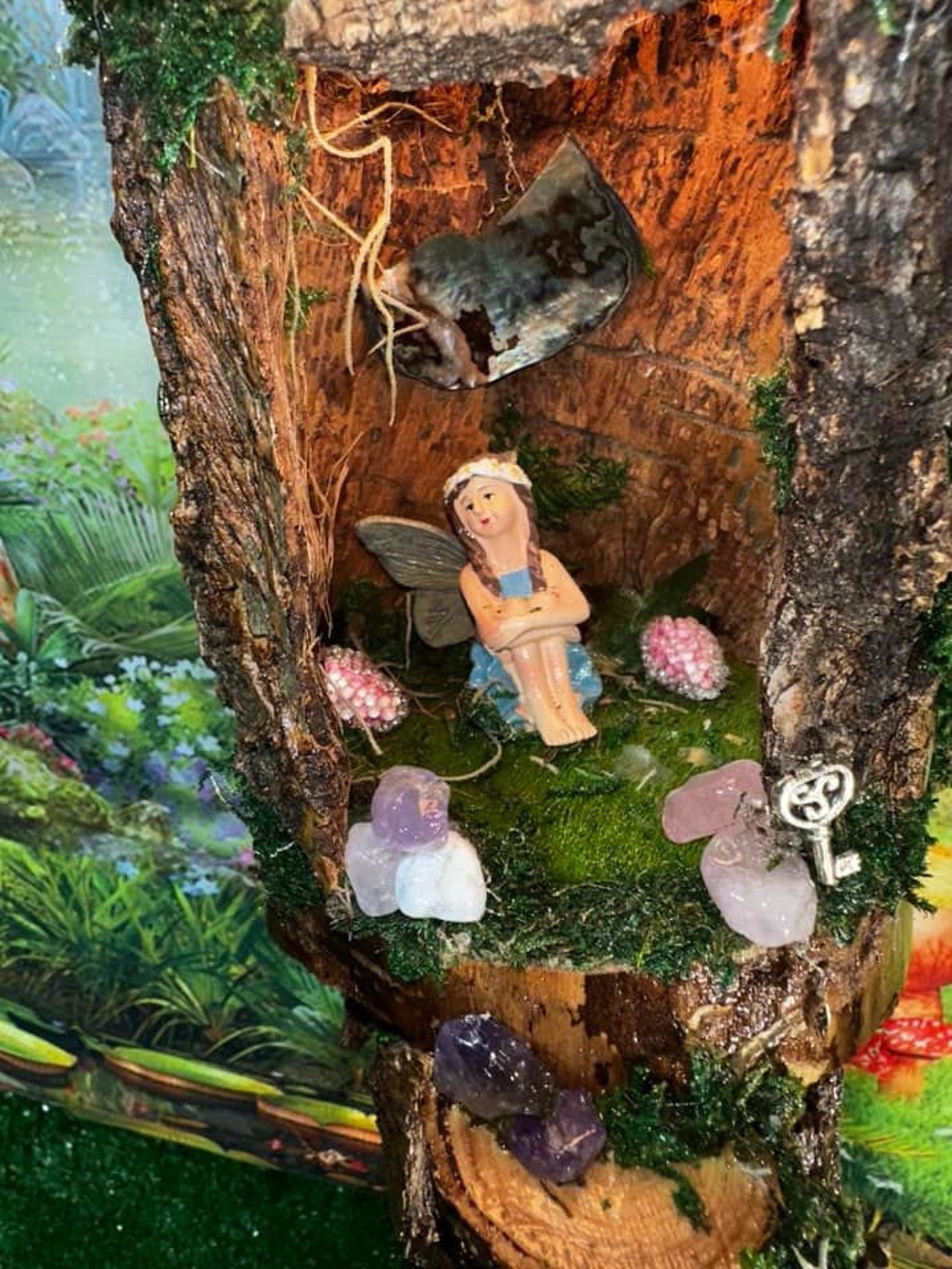 Large Fairy House Fairy House Fairy Garden House, Handmade Fairy House ...