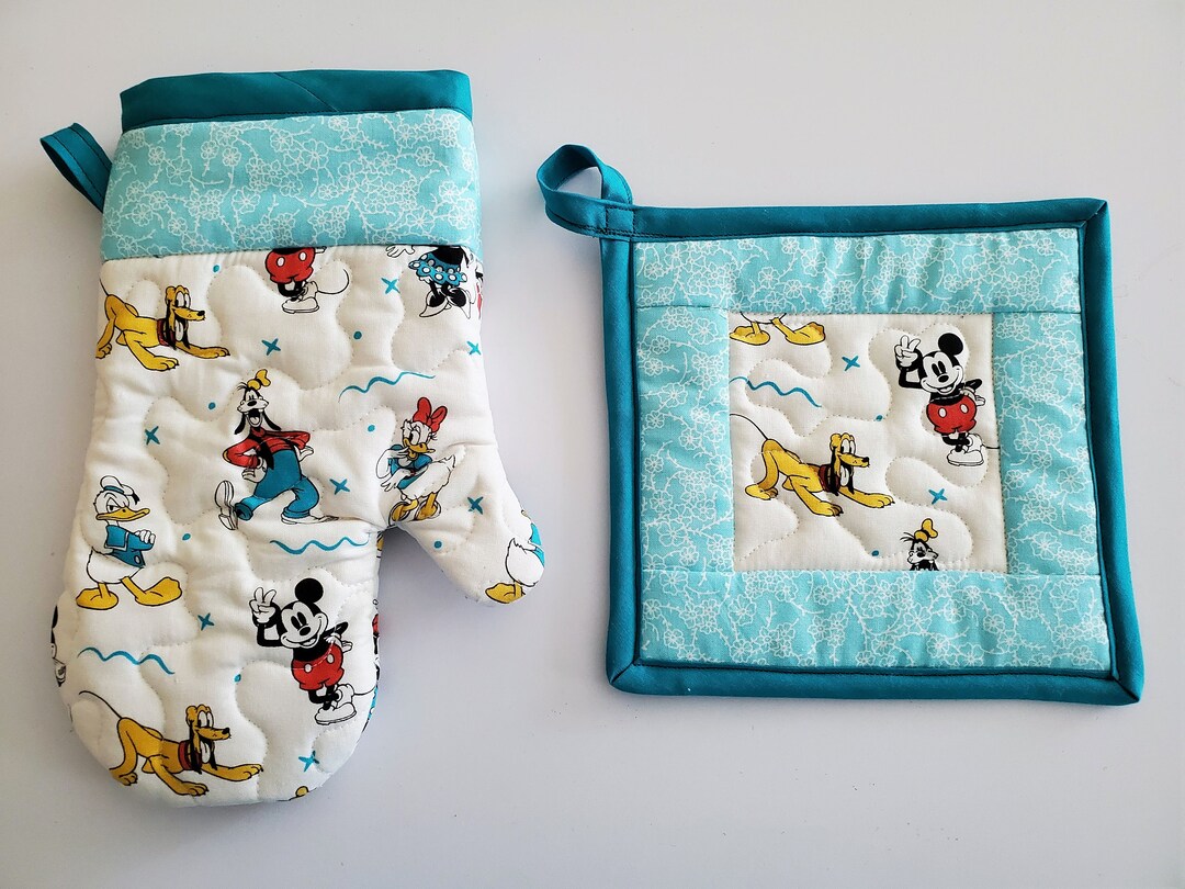 Mickey Mouse Pot Holder Goofy Donald Duck Disney Kitchen - Etsy