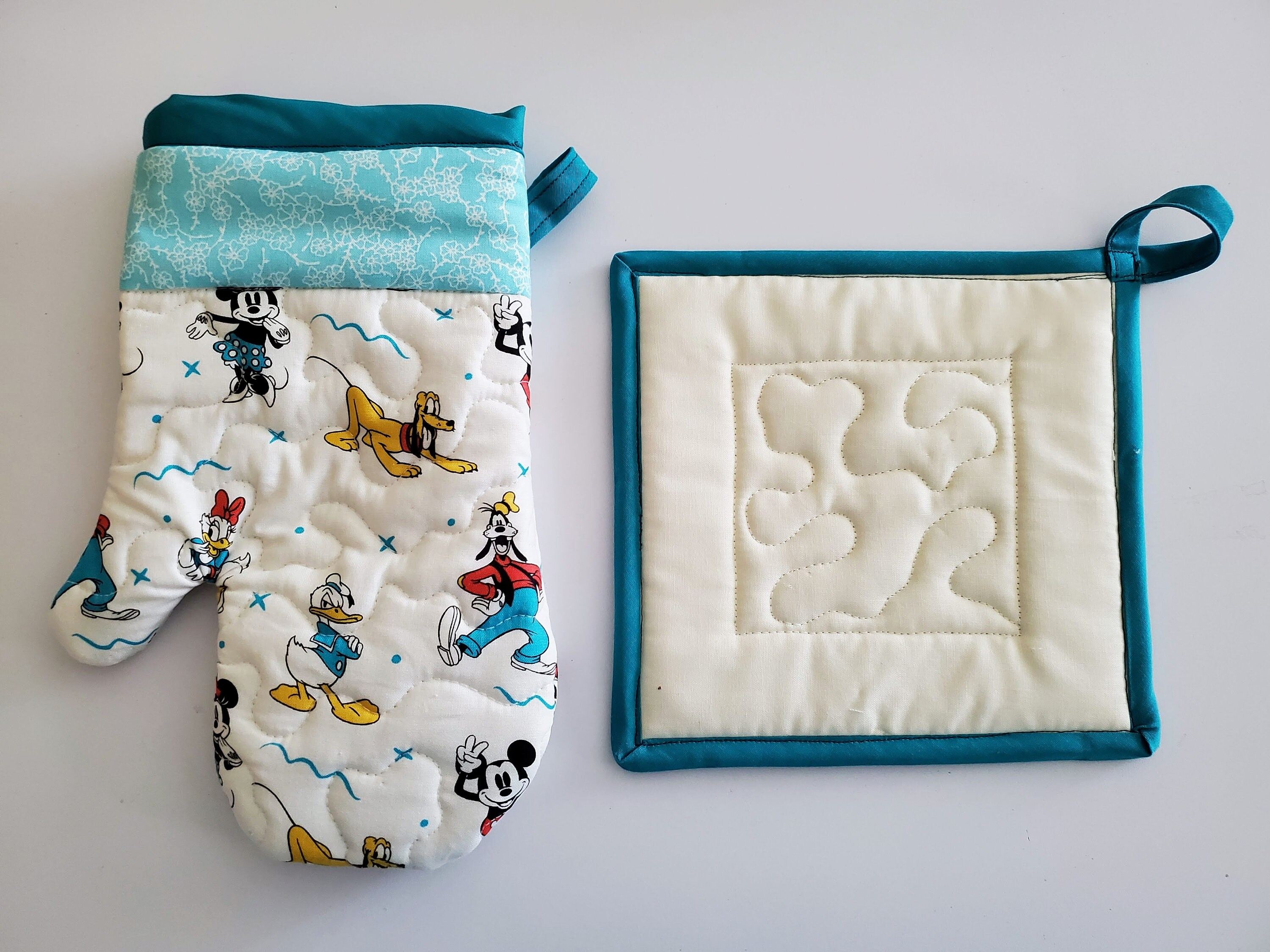 Mickey Mouse Pot Holder Goofy Donald Duck Disney Kitchen - Etsy