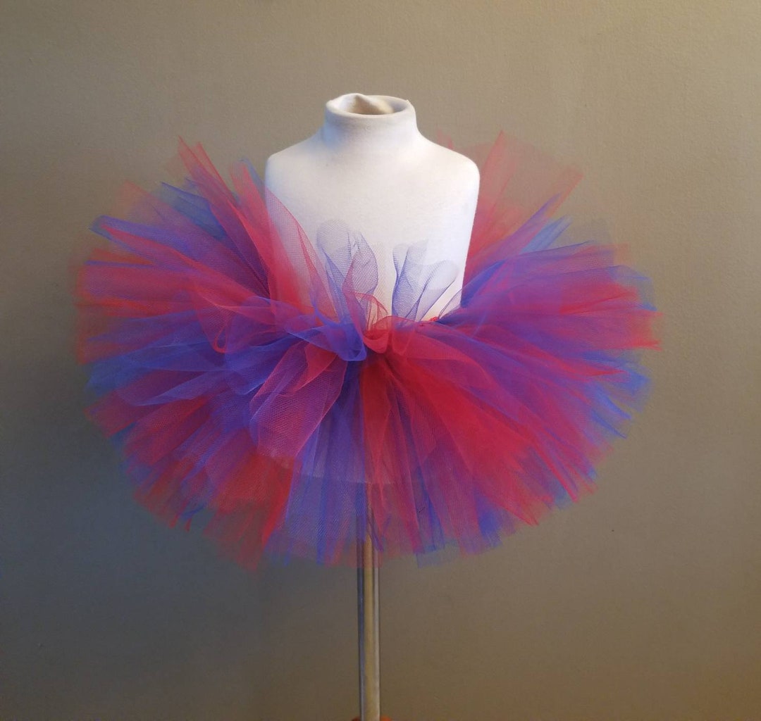 Red and Blue Birthday Tutu Costume Tutu Ballerina Tutu Girls - Etsy
