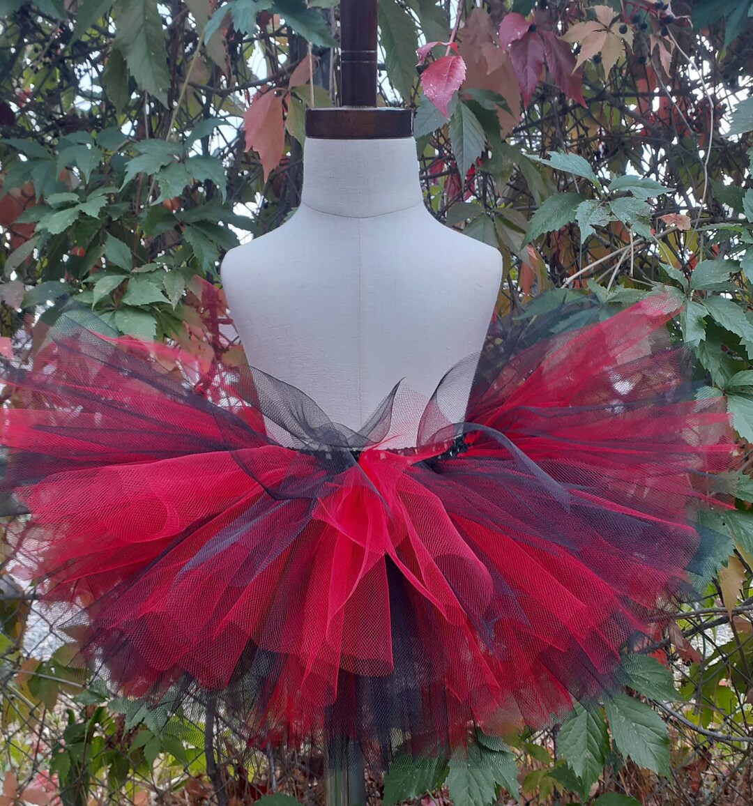 Red and Black Tutu Birthday Tutu Pirate Tutu Pony Tutu Jester Tutu ...