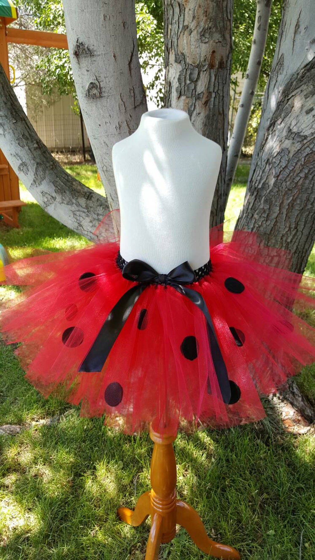 Lady Bug Red Tutu Black Polka Dot Tutu Halloween Tutu Costume Tutu ...