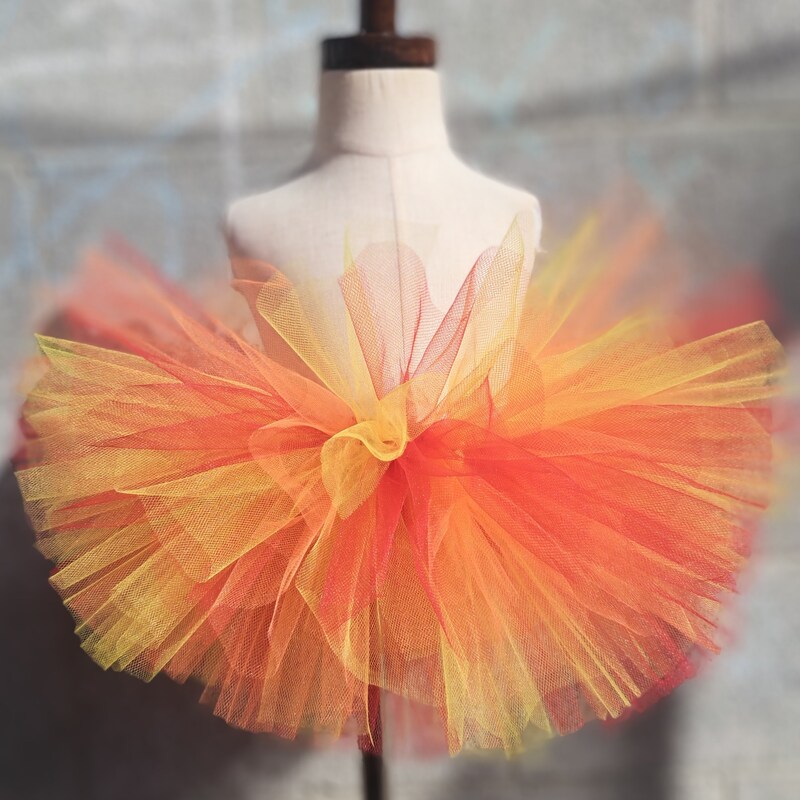 Orange Tutu Dress - Etsy
