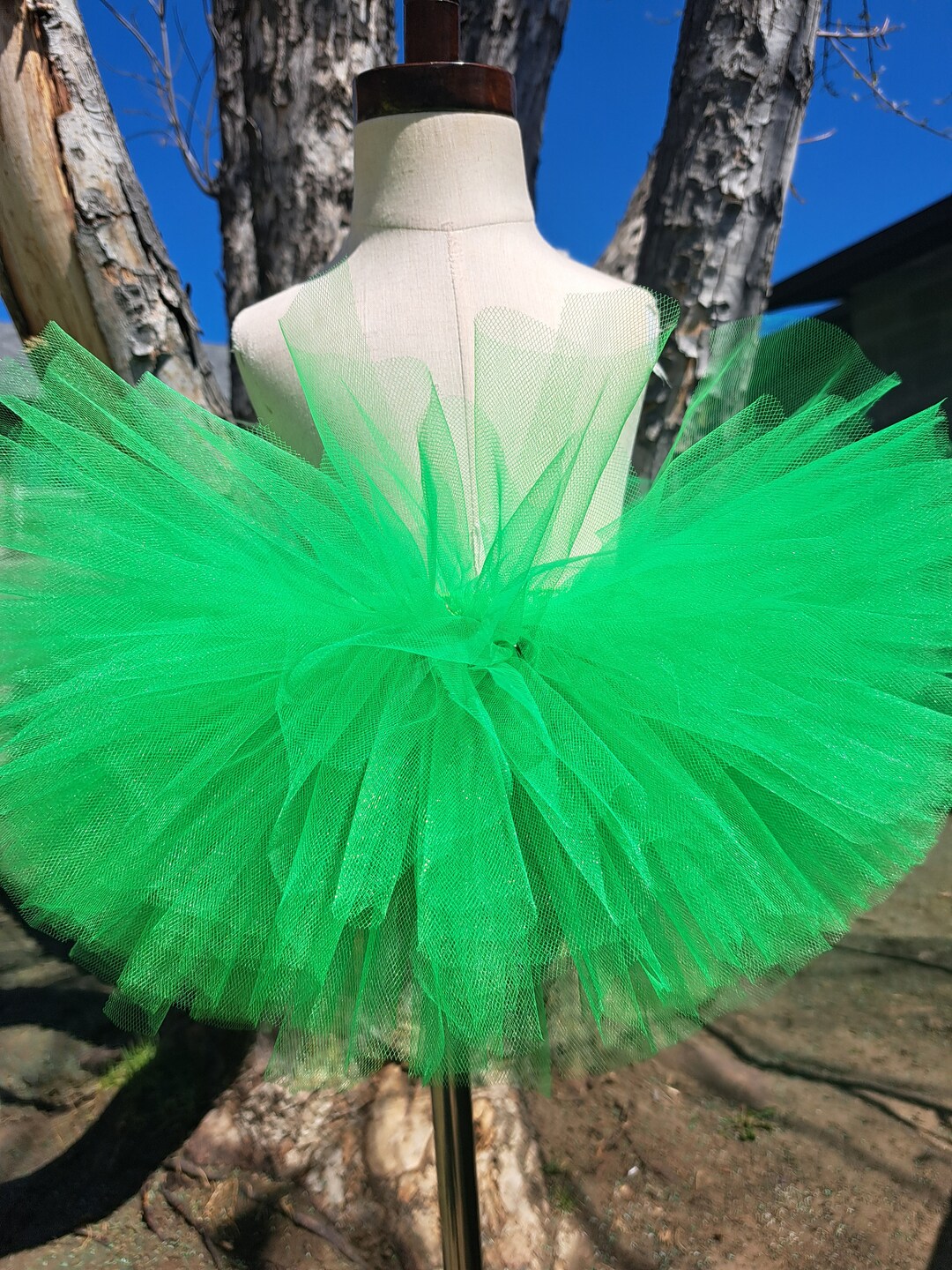 Emerald Green Tutu Halloween Grass Skirtballerina Tutu Birthday Tutu ...