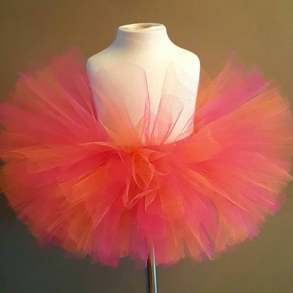 Orange Tutu Dress - Etsy