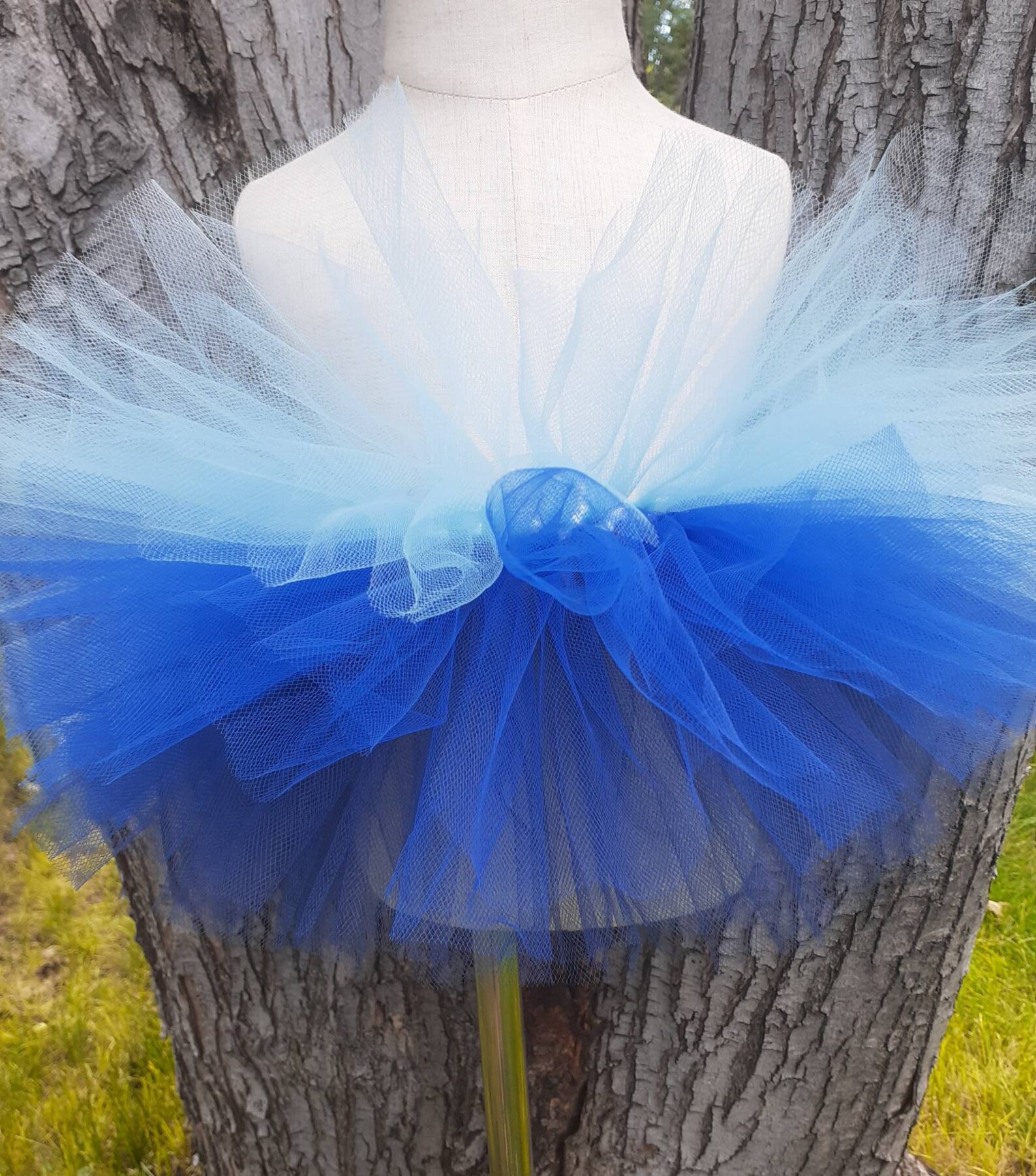 Blue Ombre Tutu Navy Royal Blue and Light Blue Tutu Halloween - Etsy