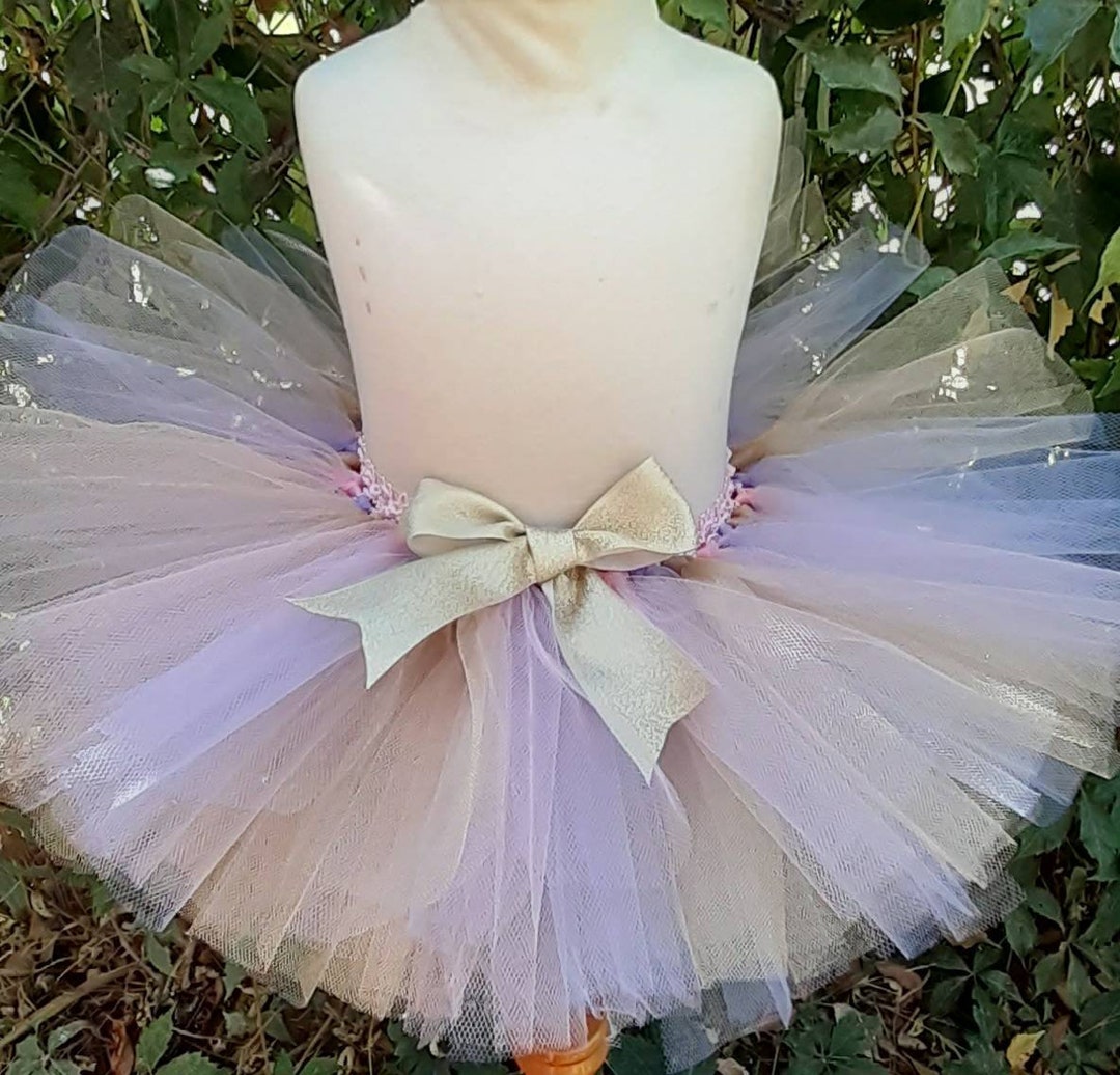 Pink Lavender and Gold Tutu Birthday Tutu Princess Tutu Ballerina Tutu ...