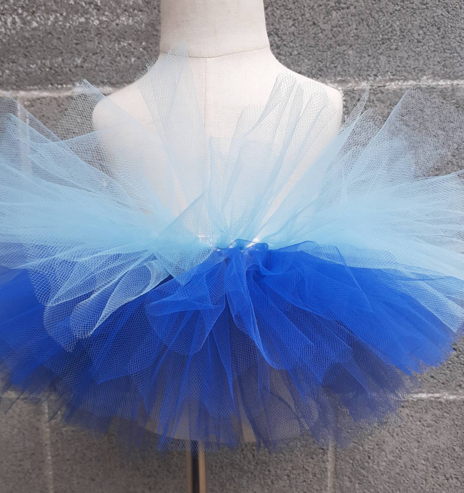 Blue ombre tutu navy royal blue and light blue tutu ballerina | Etsy
