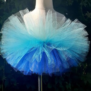 Blue Ombre Tutu Royal Blue Turquoise Aqua Tutu Birthday Tutu Ballerina ...