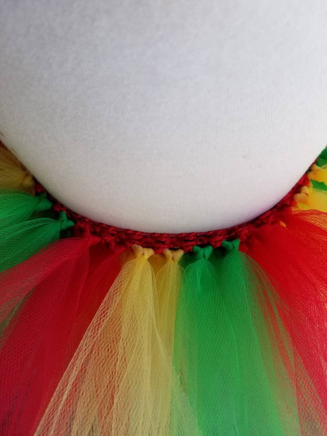 Red Yellow Green Tutu Reggae Tutu Rasta Tutu Jamaican Tutu One Love ...