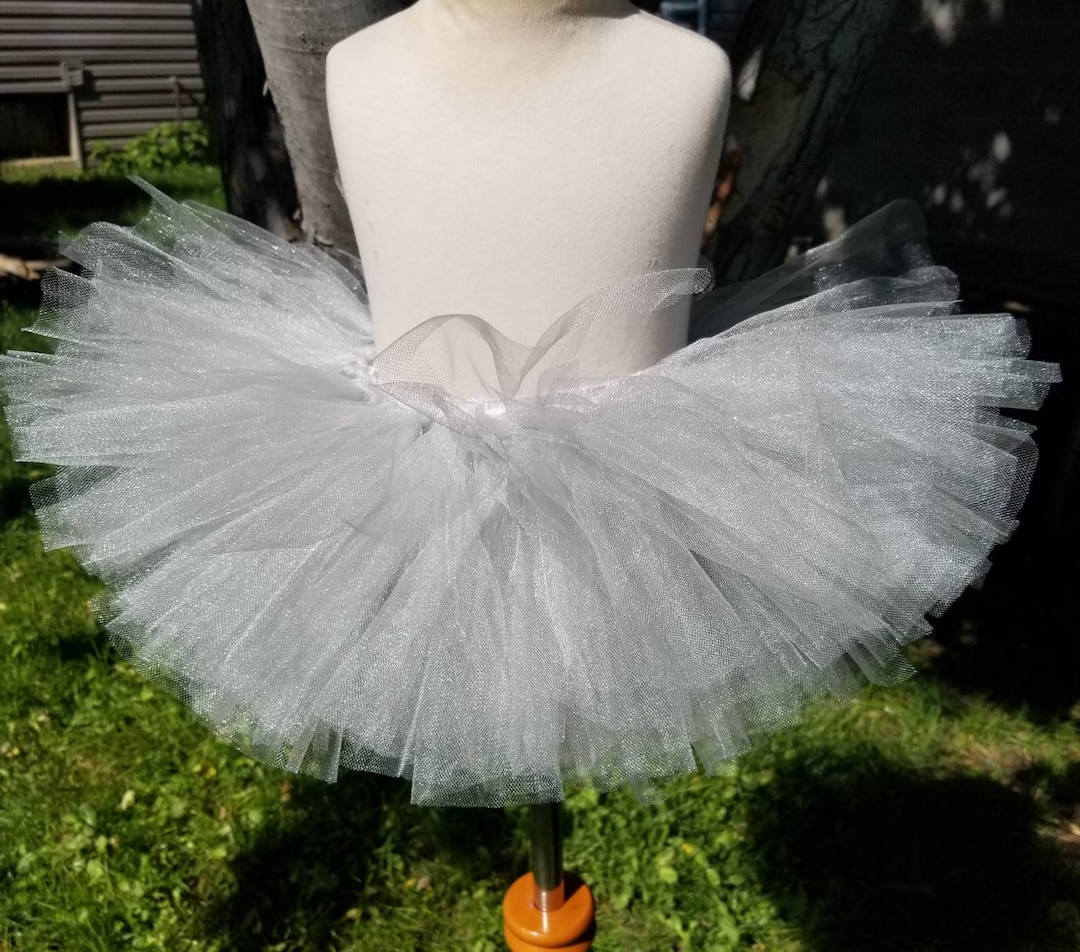 Sparkly Silver Tutu Halloween Tutu Ice Princess Tutu Diamond Tutu ...