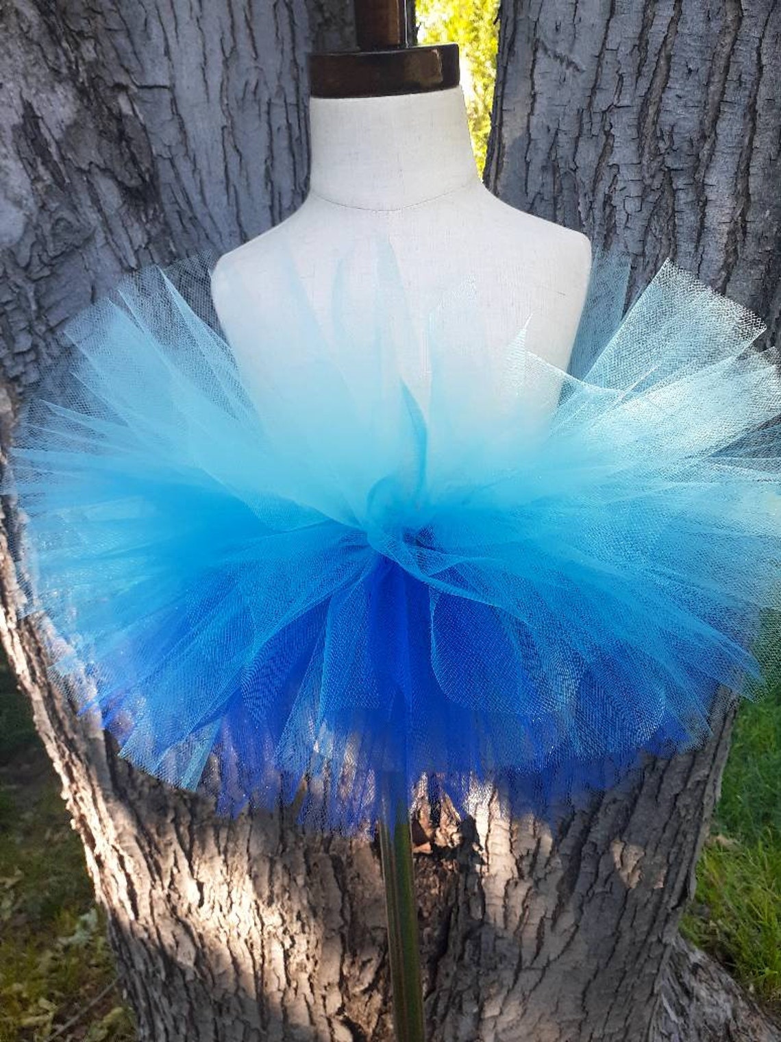 Blue Ombre Tutu Royal Blue Turquoise Aqua Tutu Halloween Tutu - Etsy