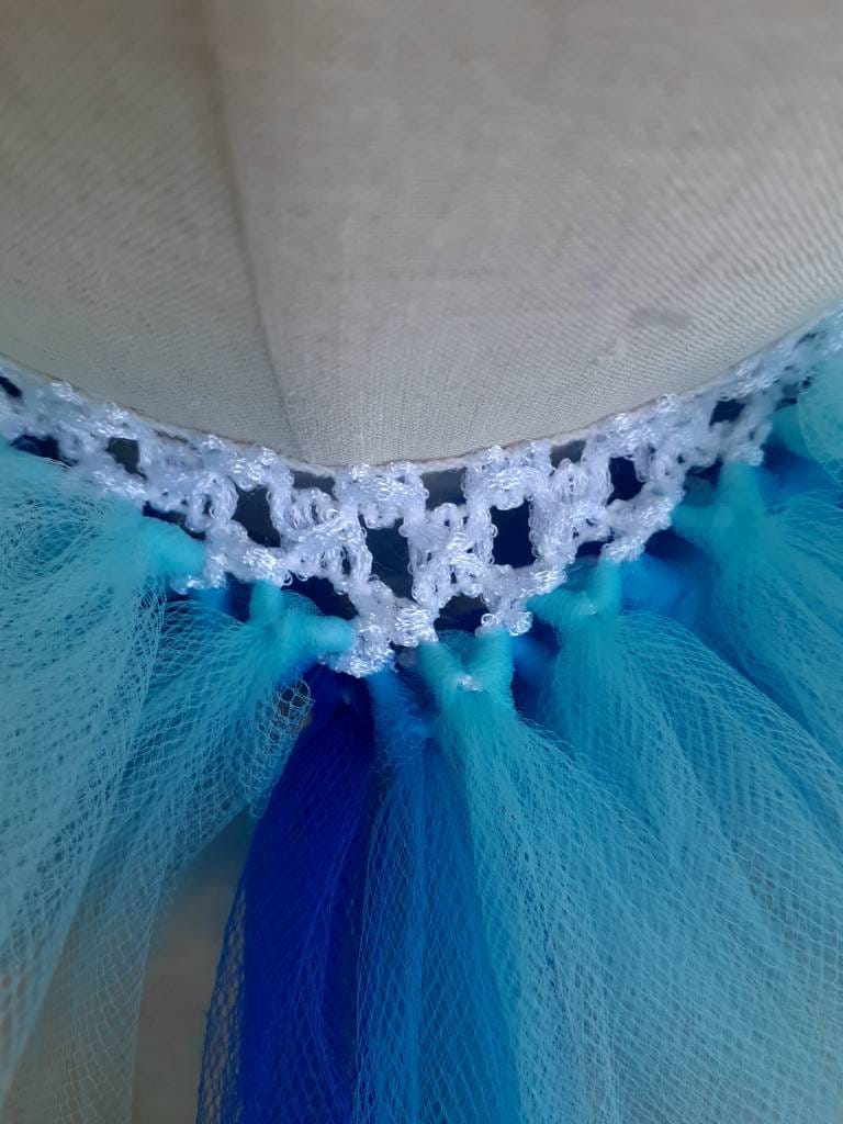 Blue Ombre Tutu Royal Blue Turquoise Aqua Tutu Halloween Tutu - Etsy