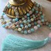 Love and Success Zen Style Mala Necklace, Matte Impression Jasper ...