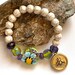 Love and Success Zen Style Mala Necklace, Matte Impression Jasper ...