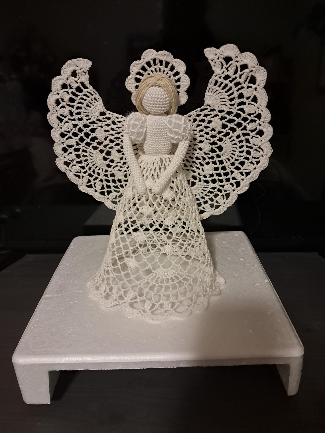 Large Crochet Angel - Etsy