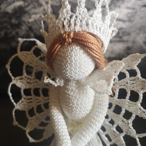 Large Crochet Angel - Etsy