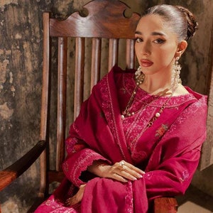 Eid Dress for Womens - Pakistani Embroidered Lawn Ramadan Partywear ...