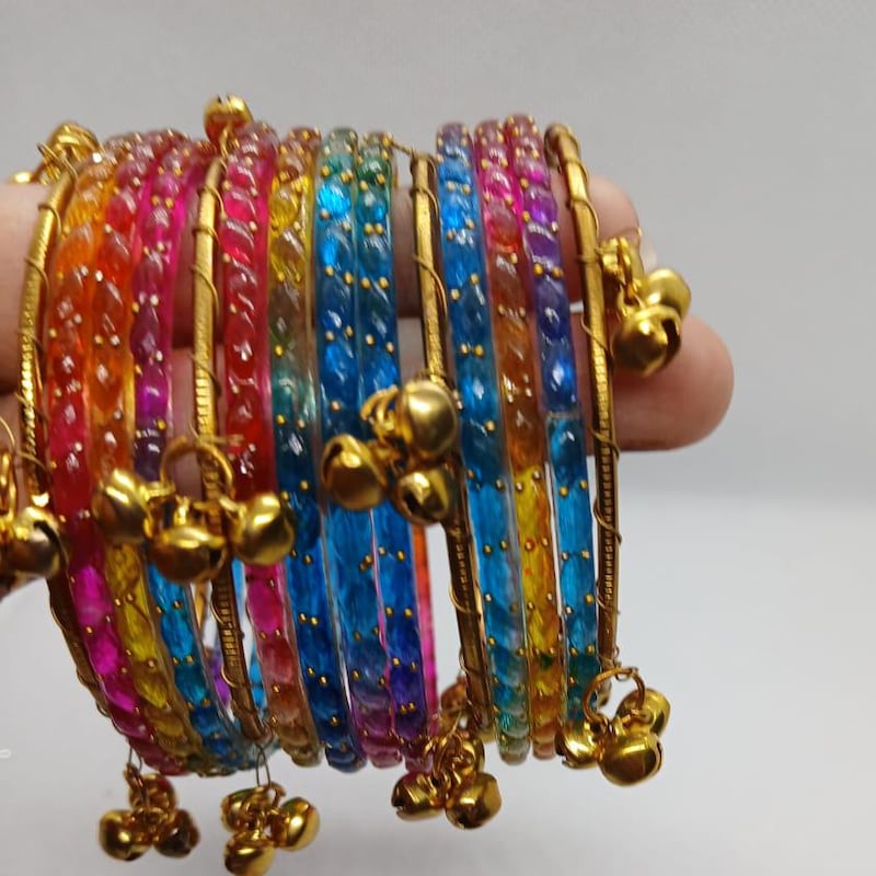 Raindrop Bangles - Etsy