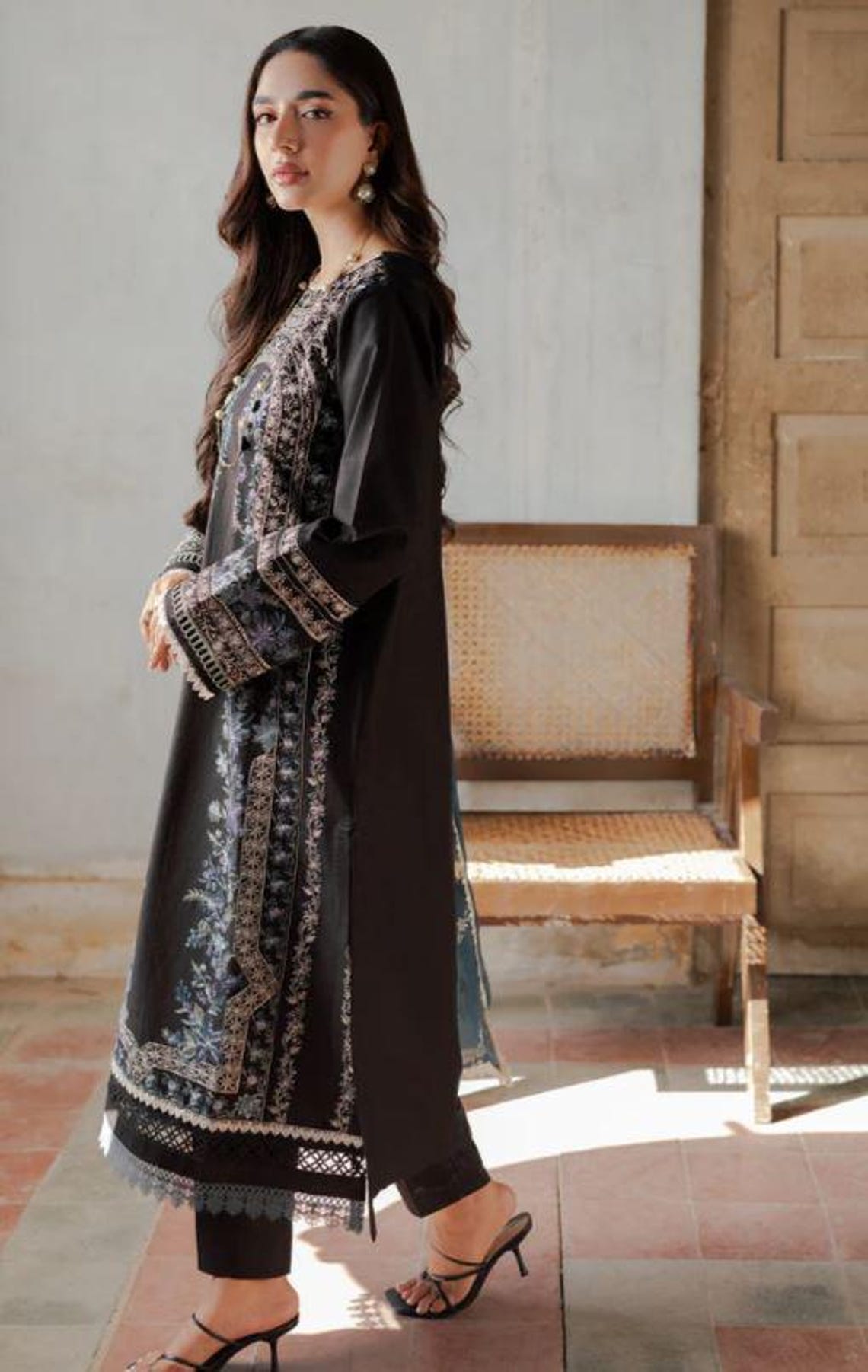 Eid Dress for Womens - Pakistani Embroidered Lawn Ramadan Partywear ...