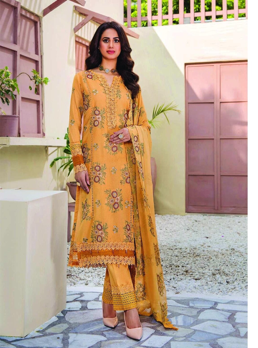 New Eid Partywear Dress Salwar Kameez Suit Eid Collection designer ...